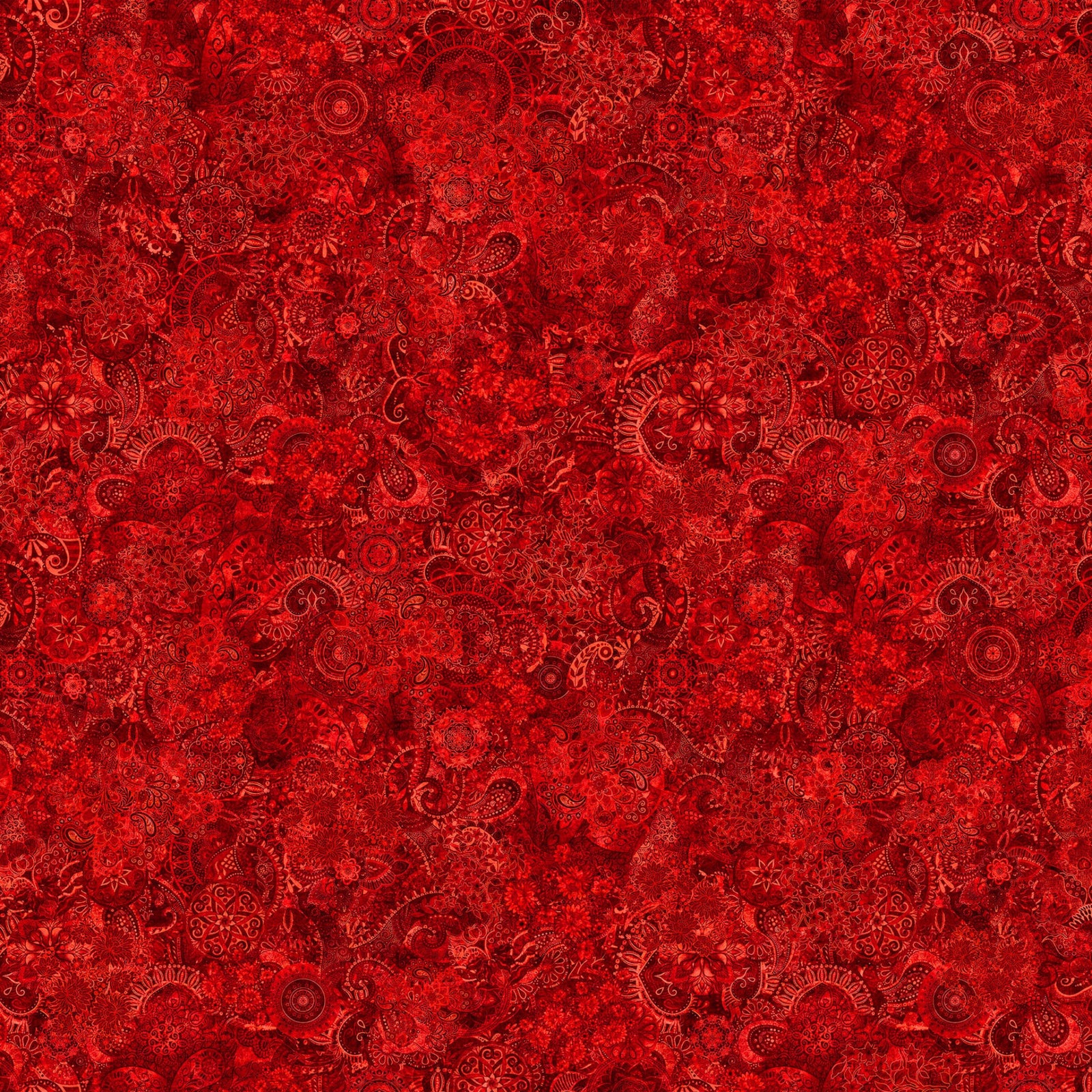 108" Mystique Wide Quilt Back Red
